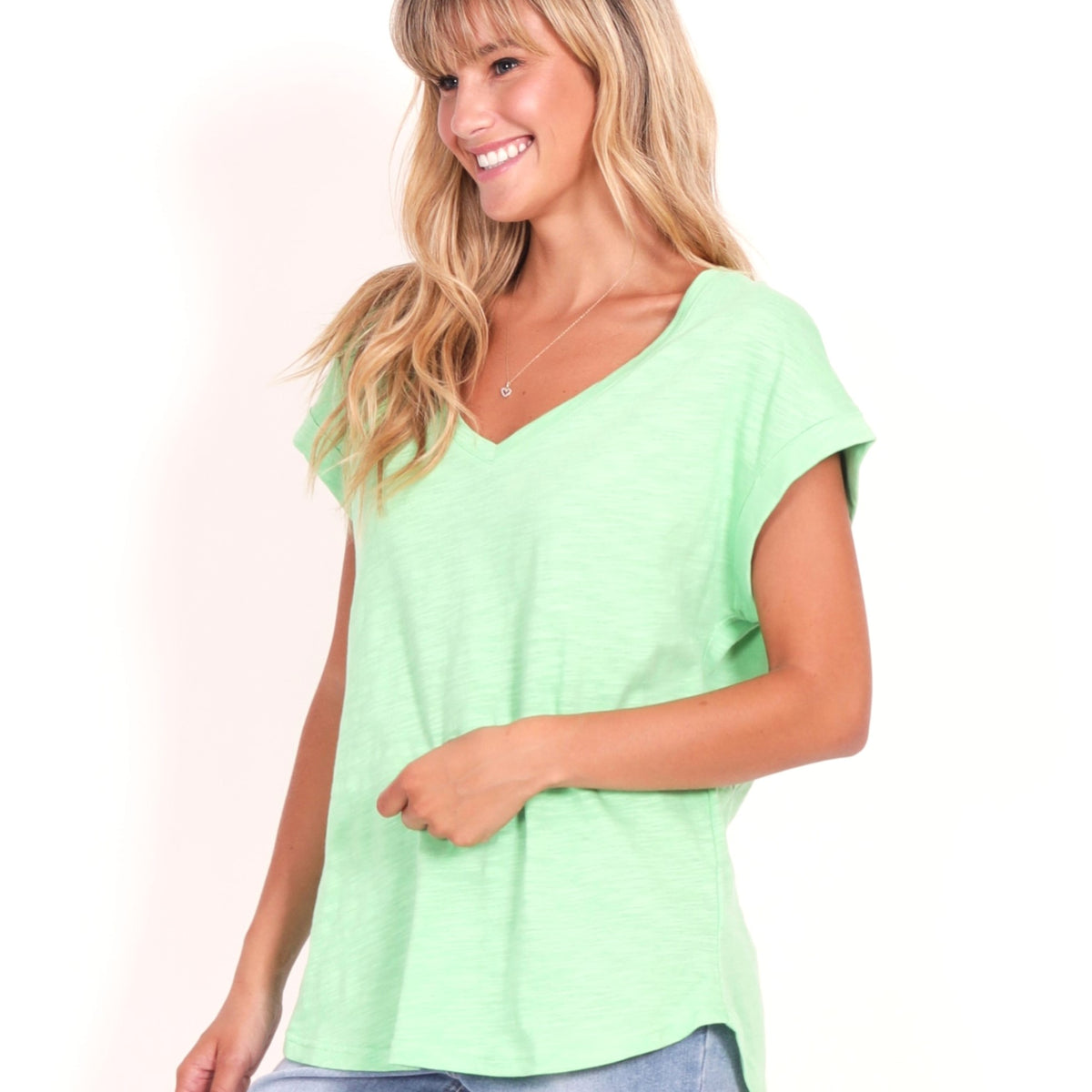 Elsa Tee - Green – Zoe Moss